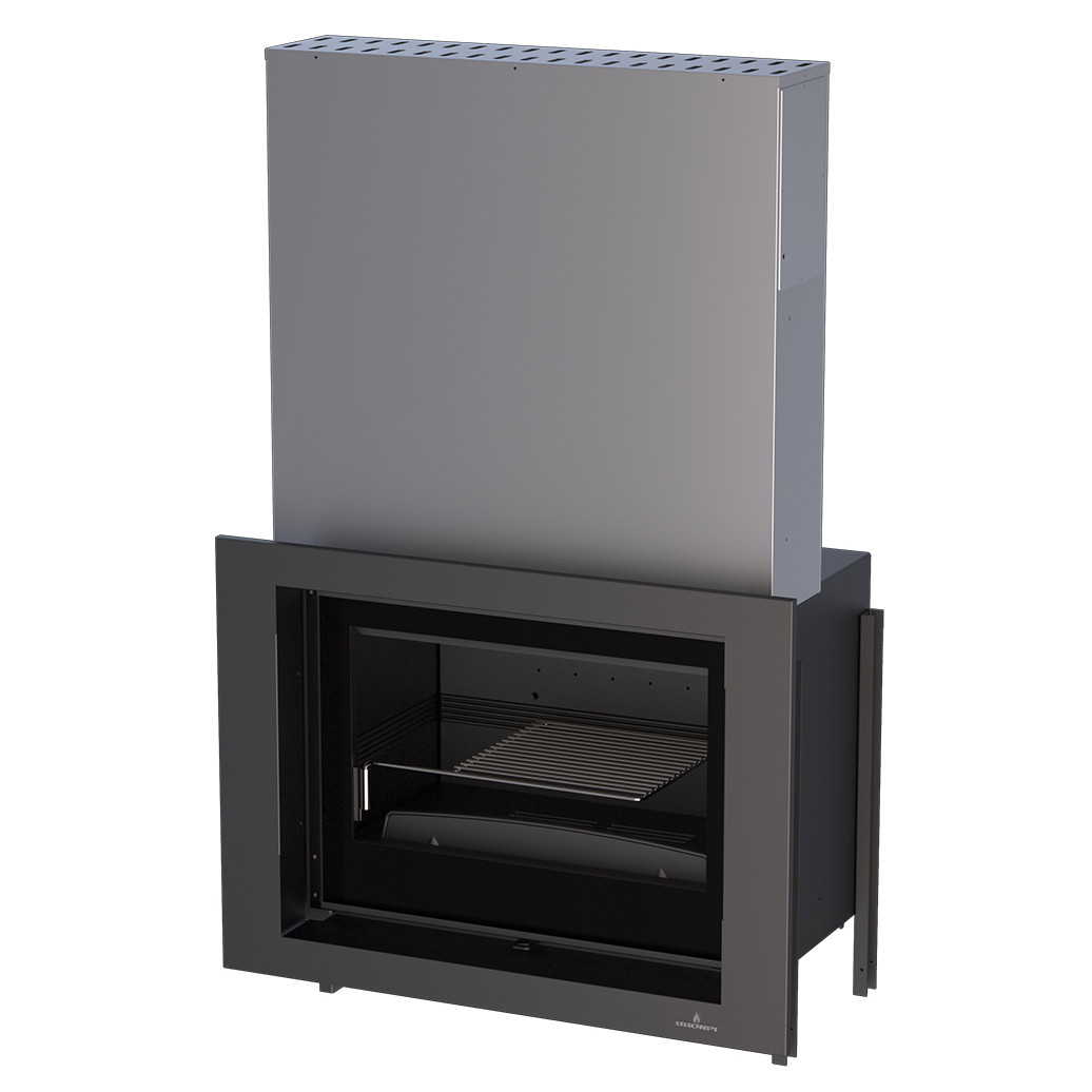 Estufa de leña insertable Paris Guillotina Bronpi - Climmatic